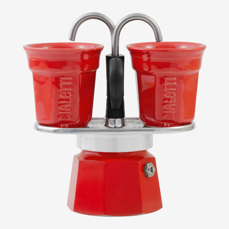 Bialetti Mini Express Red - 2 Cups – Buongiorno Coffee